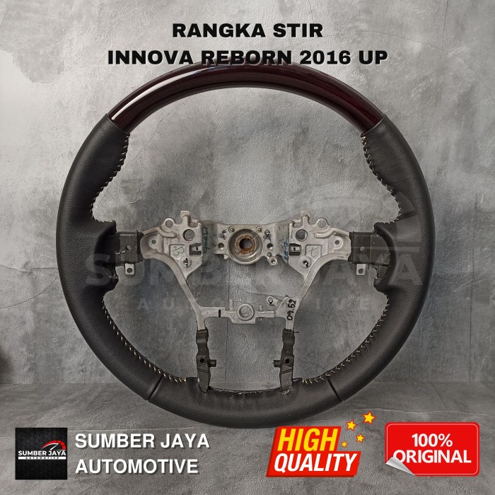 Jual Rangka Lingkar Stir Steer Innova Reborn 2016 up Panel Wood ...