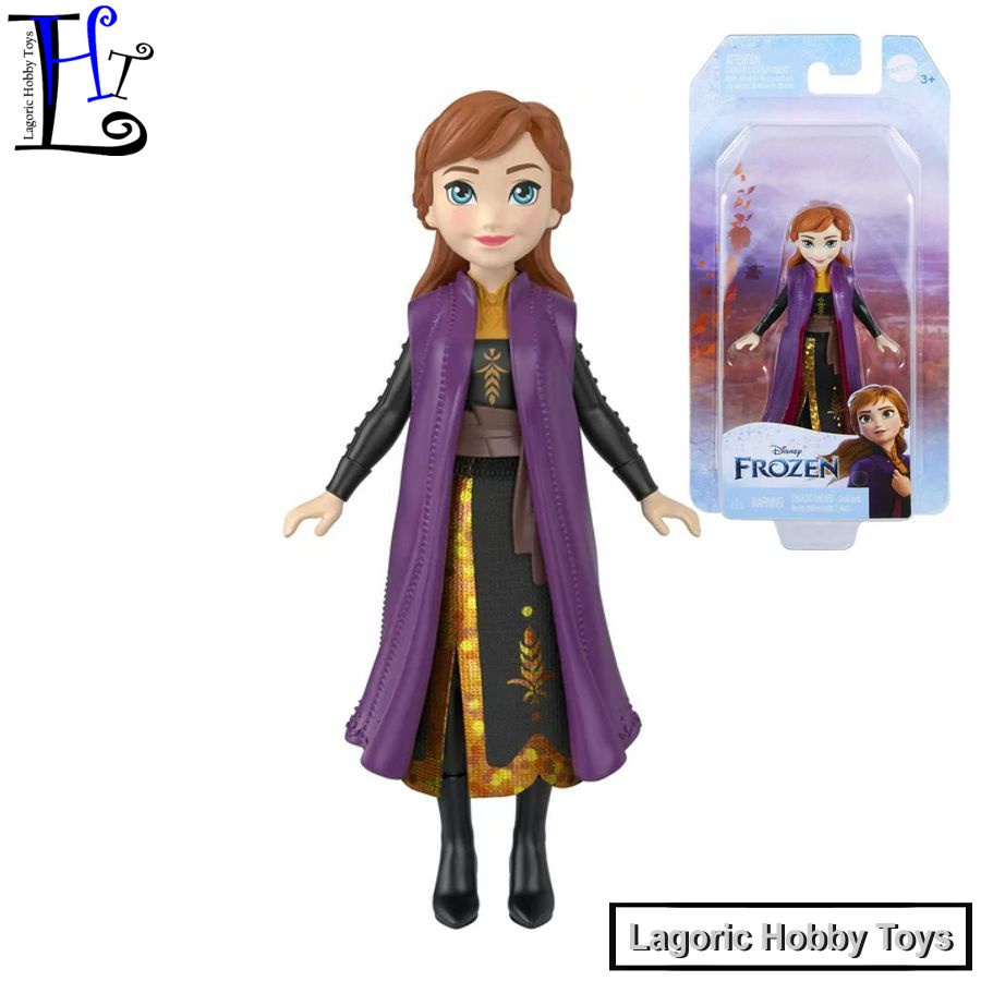 Jual Disney Princess Mini Figure Posable Anna Frozen Original Mainan ...
