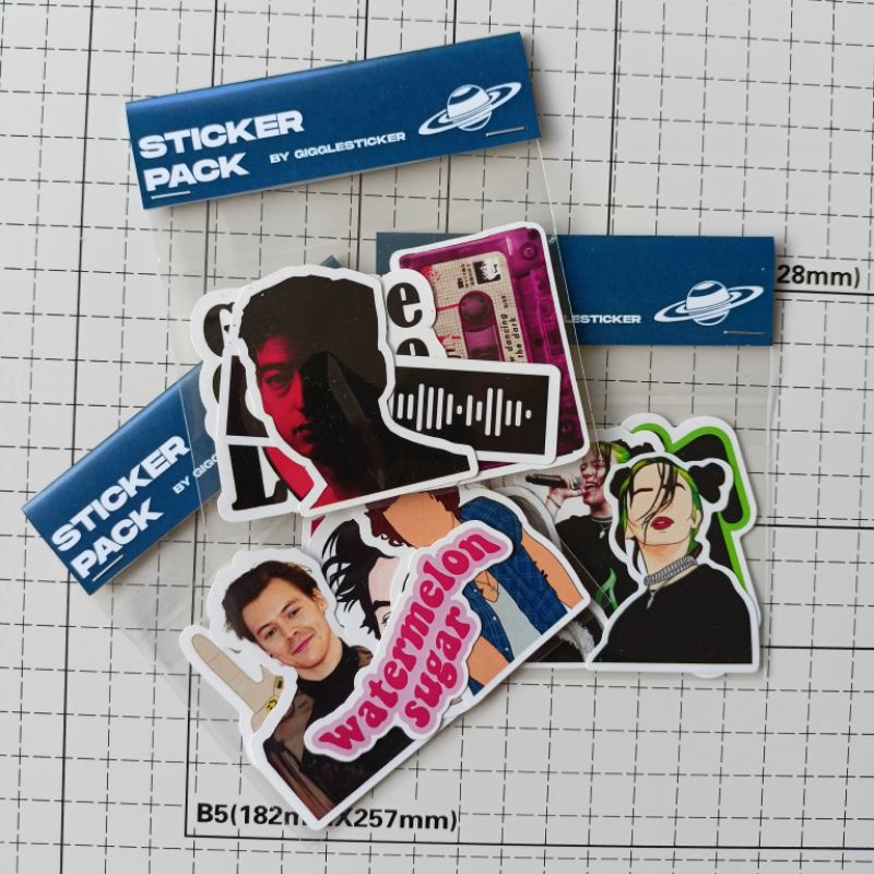 Jual Sticker Pack Musician Joji Billie Eilish Harry Styles Shopee 3895