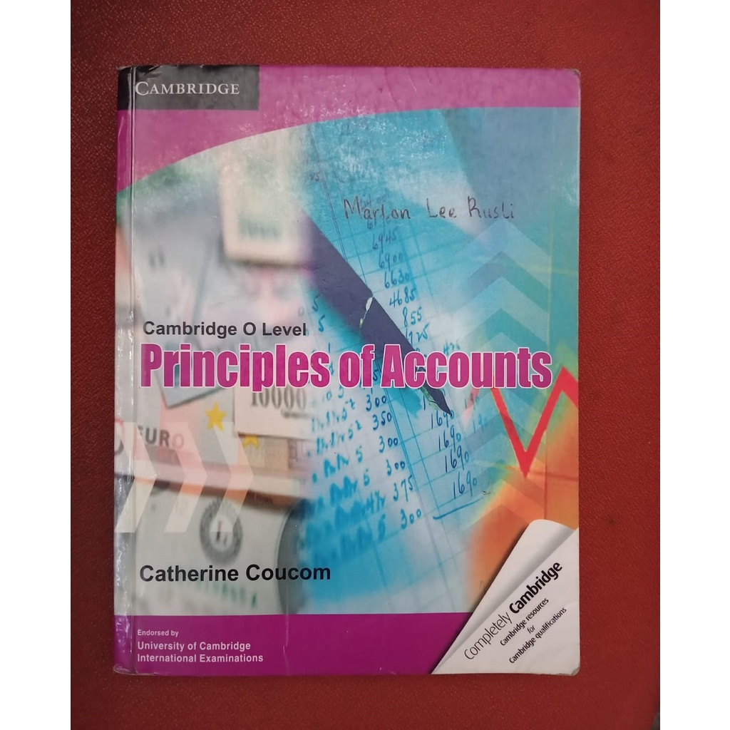 Jual Buku Cambridge O Level Principles of Accounts - Bekas | Shopee ...