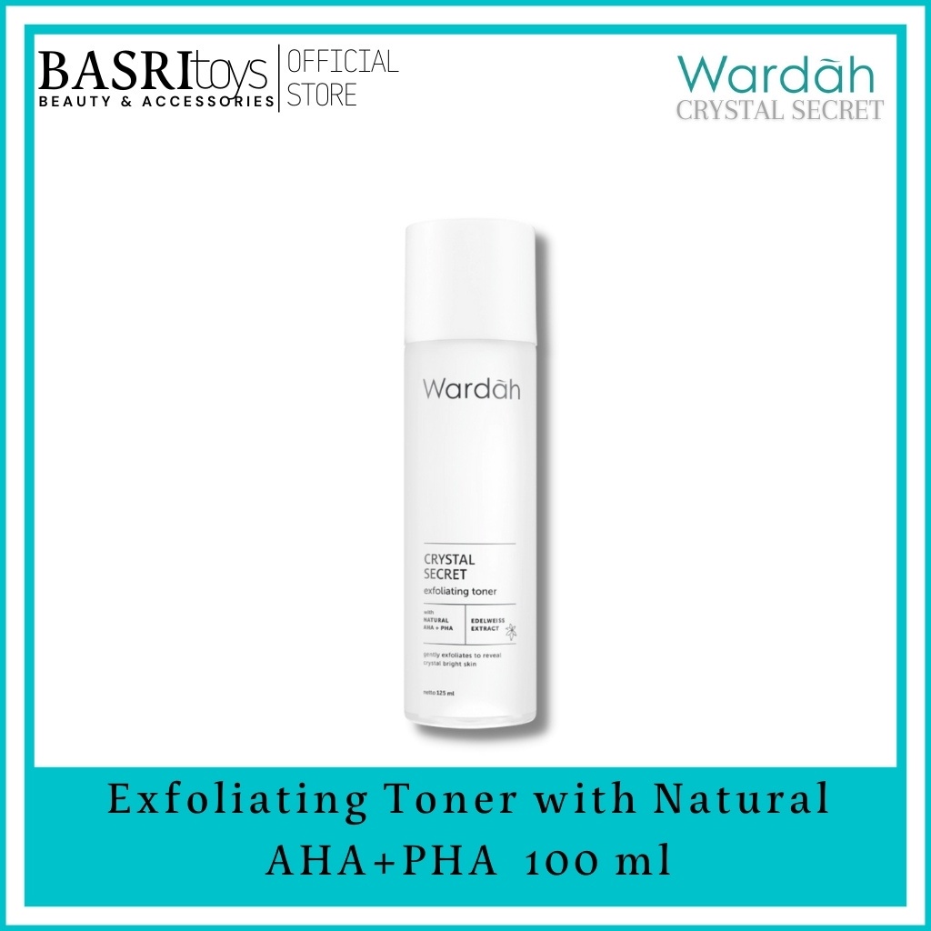 Jual WARDAH Crystal Secret Exfoliating Toner with Natural AHA+PHA 100 ...