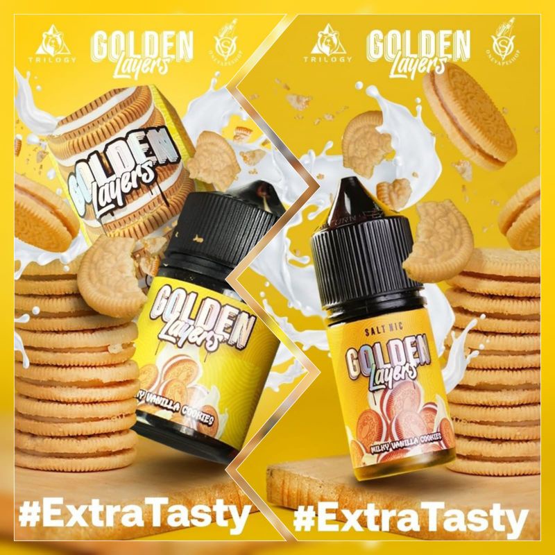 Jual Liquid FREEBASE Golden Layers by Trilogy 60ml 3n6mg | Shopee Indonesia