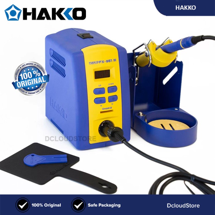 Jual SOLDER STATION HAKKO FX 951 75W DIGITAL SOLDERING KIT ORIGINAL ...