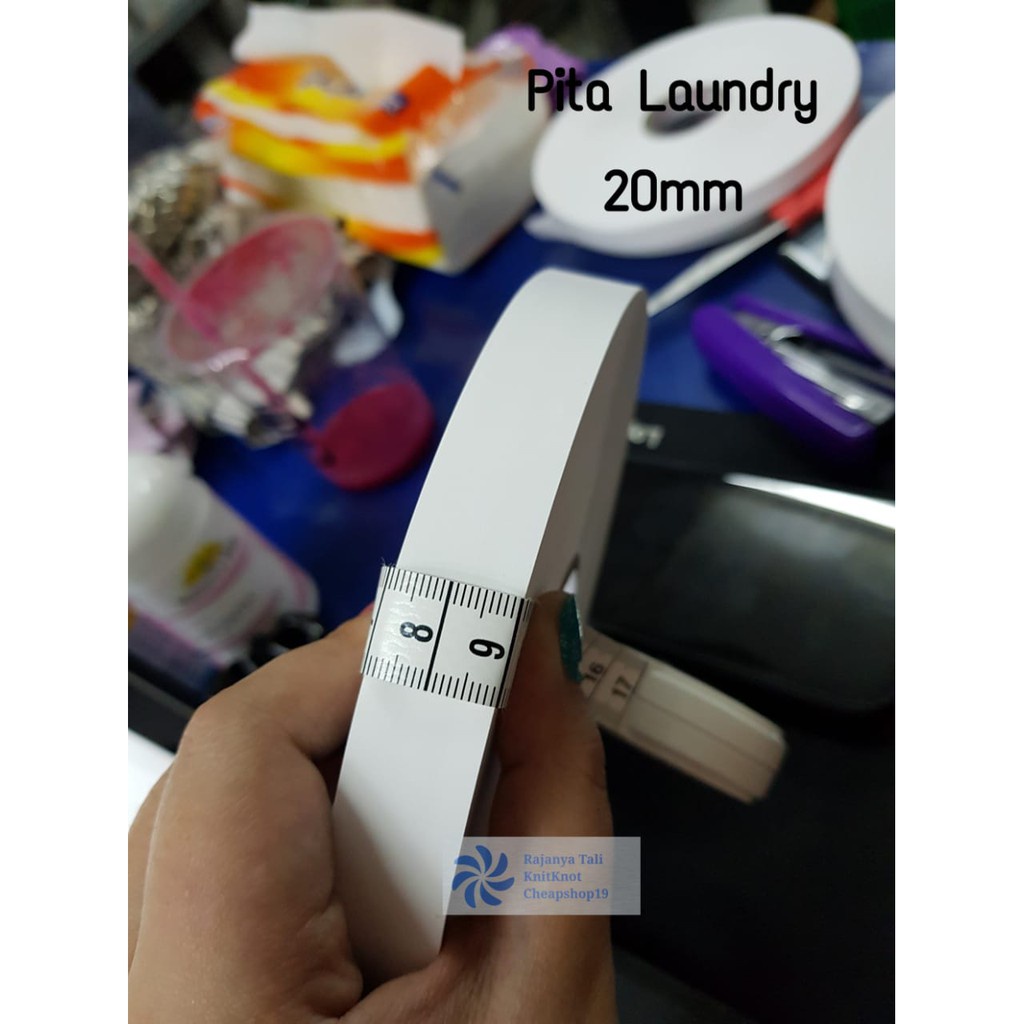 Jual Pita Label 19mm 20mm Pakaian -Pita Laundry - Pita Taffeta Nilon ...