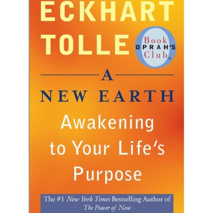 Jual Buku A New Earth Awakening to Your Life's Purpose (Eckhart Tolle) | Shopee Indonesia