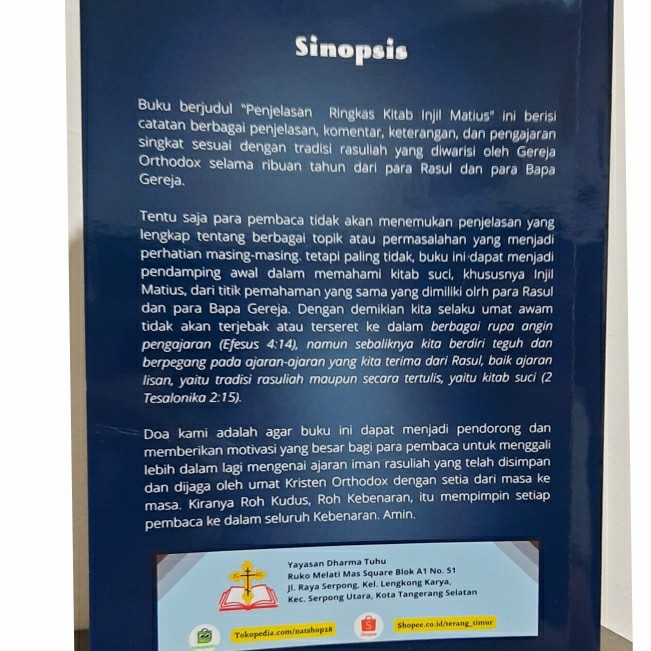 Jual Terlaris - Penjelasan Ringkas Kitab Injil Matius(Seri Pemahaman ...