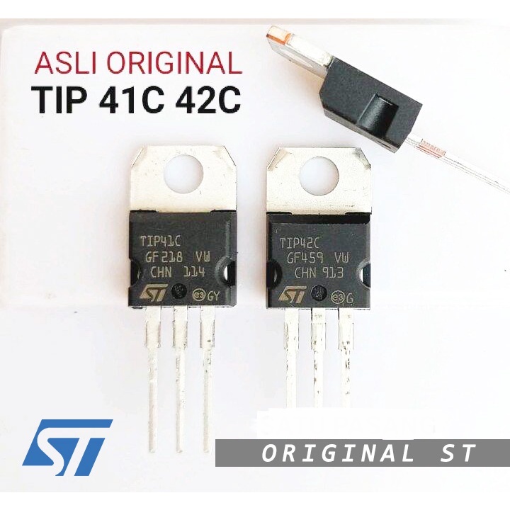 Jual SA TIP 41C 42C TRANSISTOR TIP41 TIP42 ORIGINAL 41 42 | Shopee Indonesia
