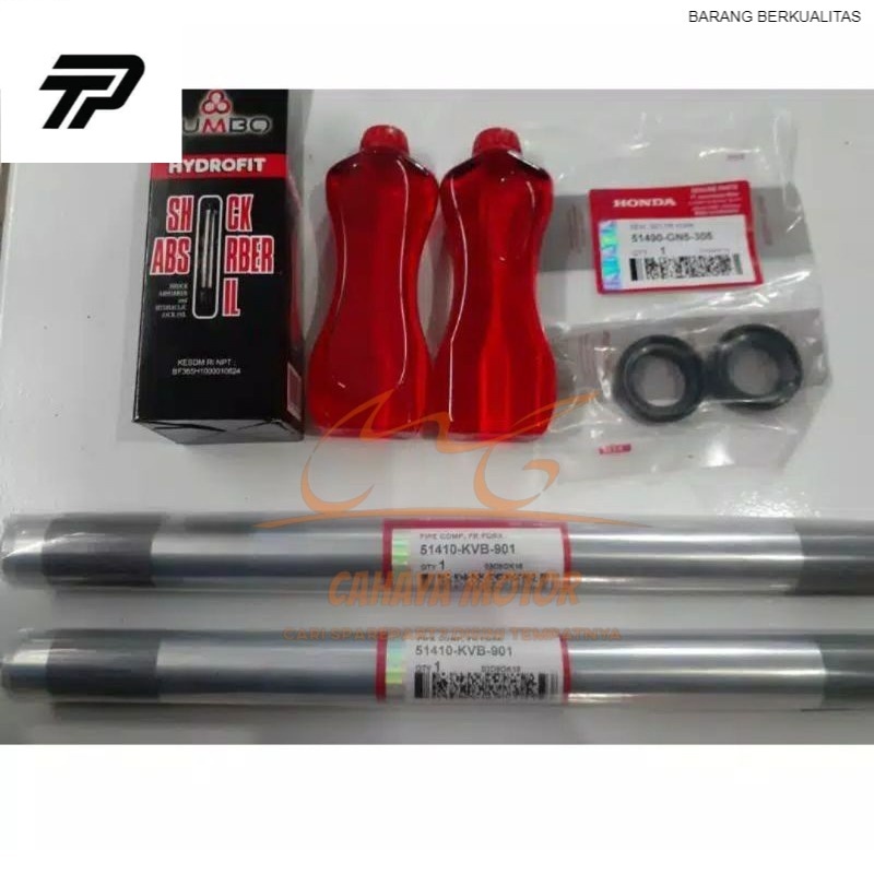 Jual SHOCK / HALU-HALU DEPAN SET HONDA + MINYAK SHOCK + SEAL SHOCK HONDA VARIO 110 | Shopee ...