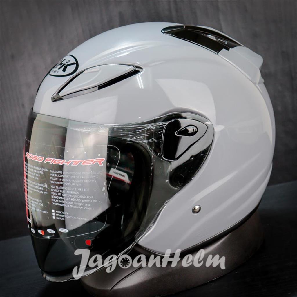 Jual NHK HELM R6 SOLID-S | NX DIM GREY | SINGLE VISOR | MICROLOCK ...