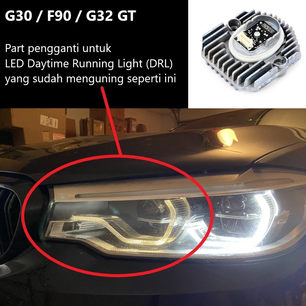 Jual BMW G30 G32 DRL LED Angel Eyes Halo Light Module Lampu Bulat Senja ...