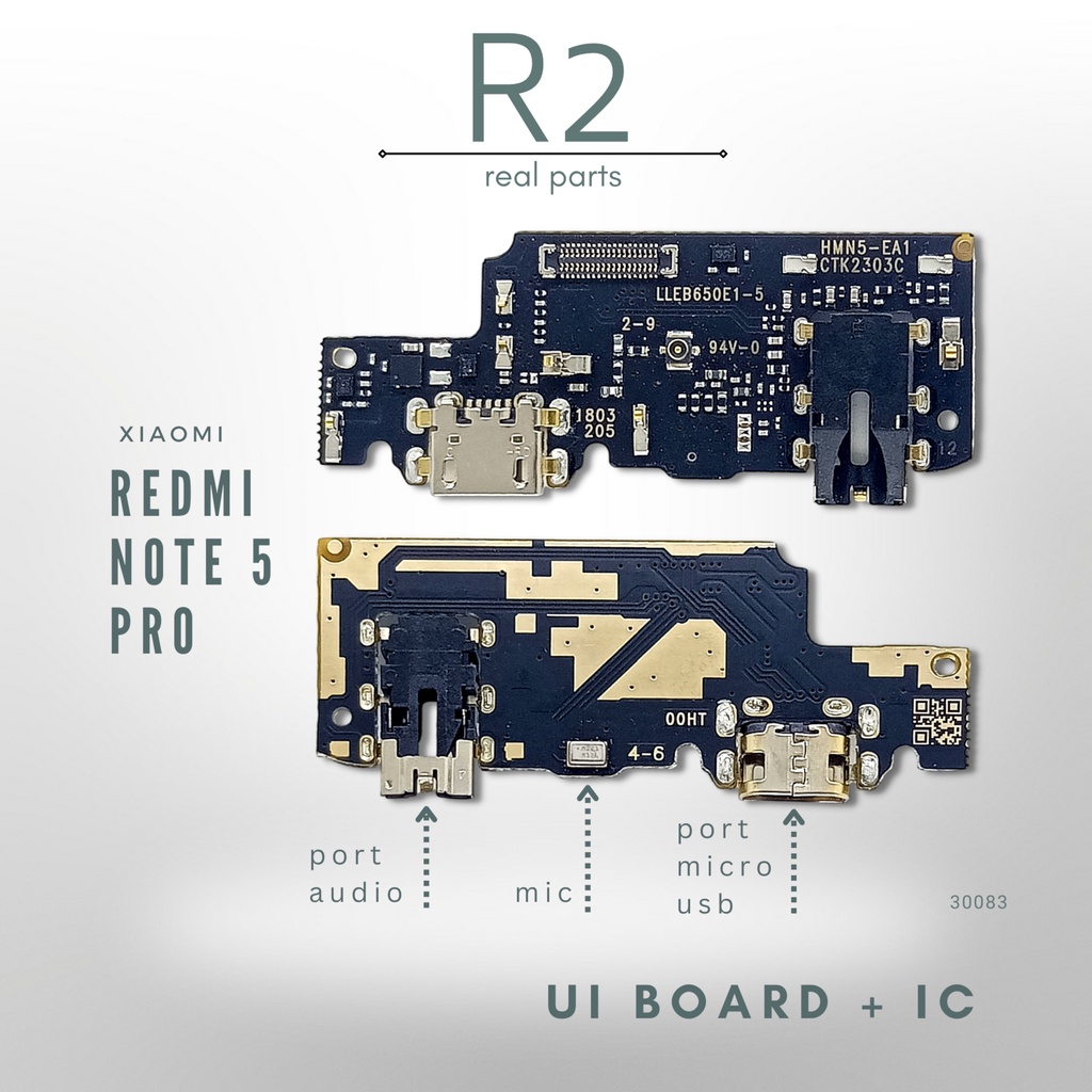Jual Papan Cas Mic Plus IC / Komponen XIAOMI Redmi Note 5 / Note 5 Pro ...