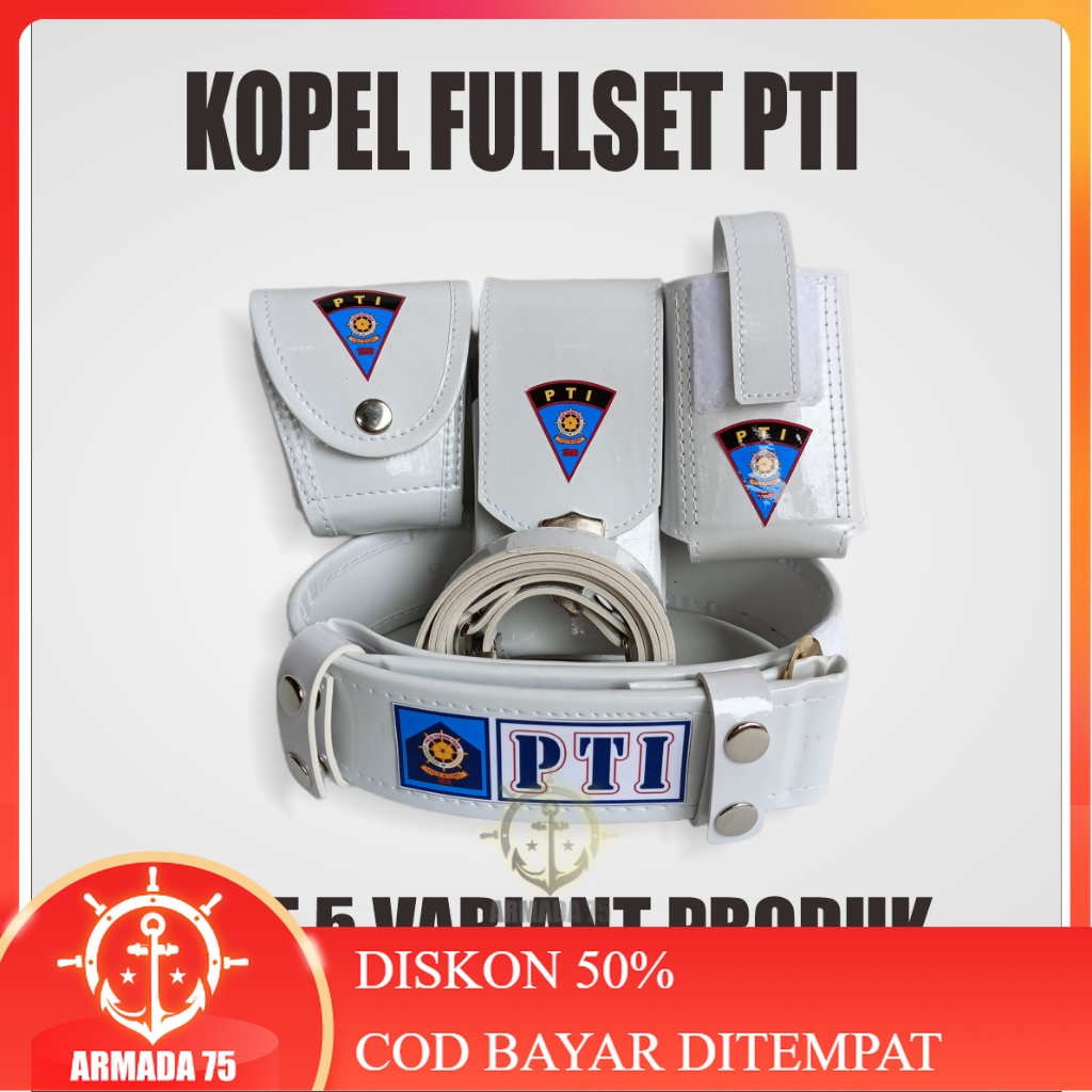 Jual Kopel Set Kopel PTI SATPOL PP Bahan Anti Kotor Logo Sablon DTF ...