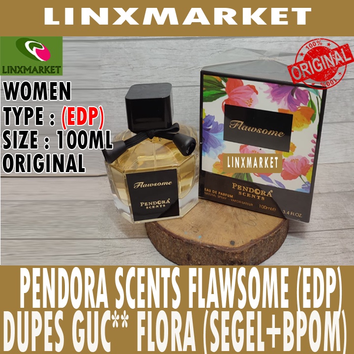 Jual PENDORA SCENTS FLAWSOME EDP WOMEN 100ML (DUPES GUC** FLORA) SEGEL ...