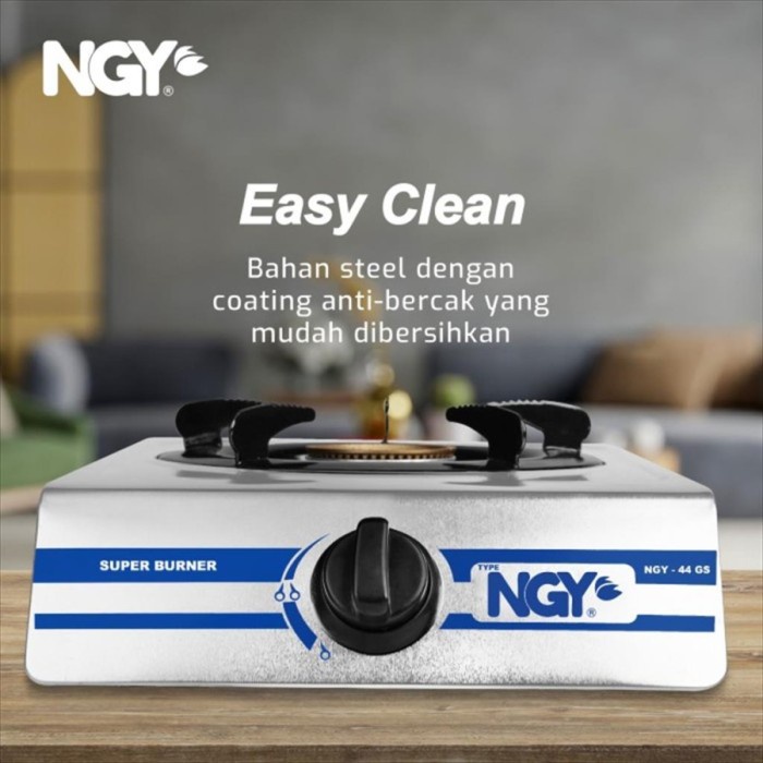 Jual Stain-Free Gas Stove Kompor Gas Api 1 Tungku NAGOYA | Shopee Indonesia
