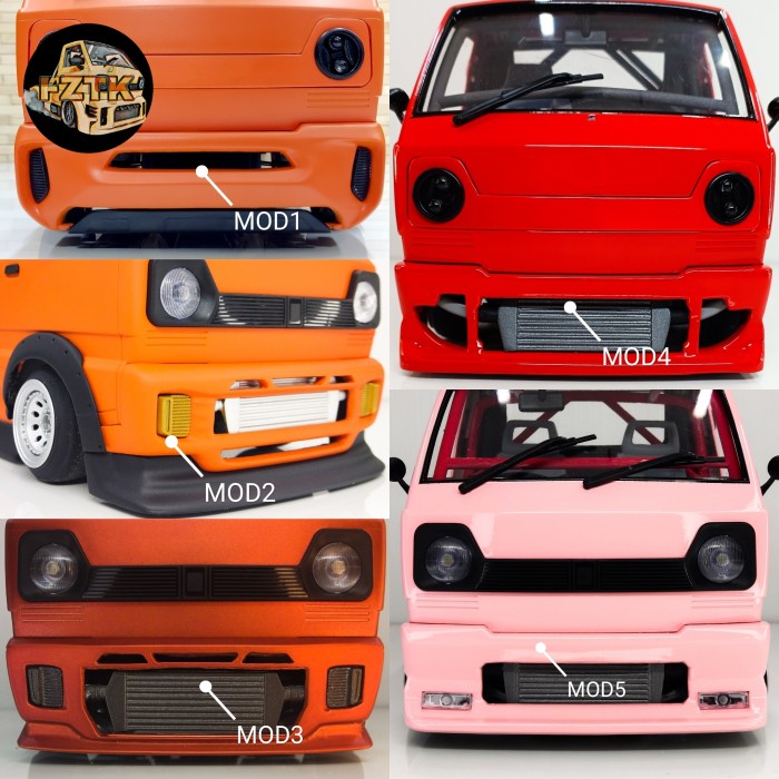 Jual CXD D12 MINI D12 1/16 BODYKIT DEPAN NOREPAINT | Shopee Indonesia