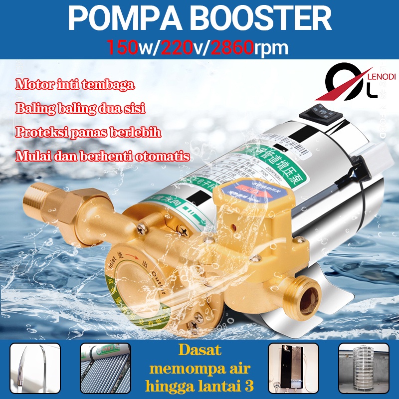 Jual 150W Keran pompa booster - otomatis Pompa Pendorong Tekanan Air ...
