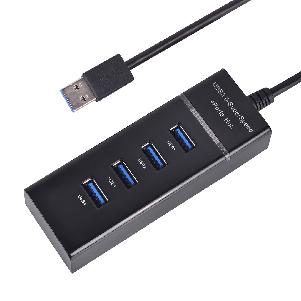 Jual USB HUB 3.0 4 PORT PANJANG KABEL 1,2 METER SUPER SPEED promo Yuri ...