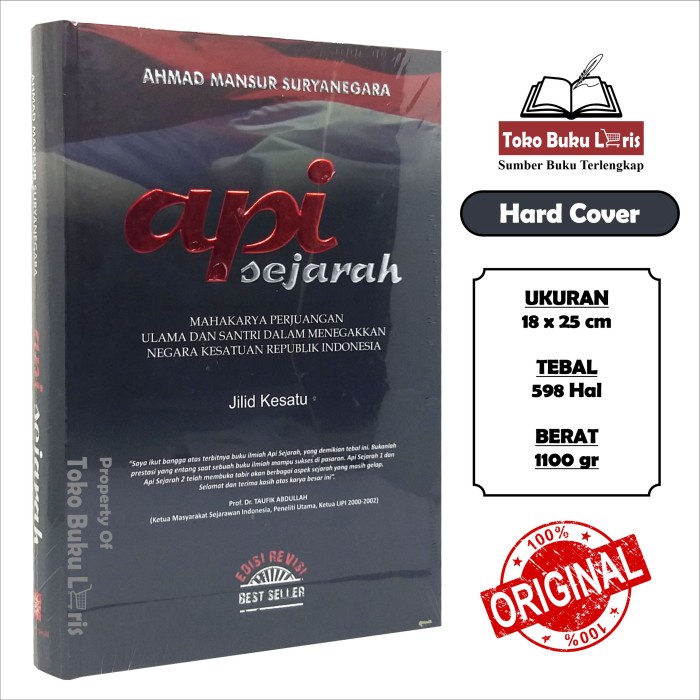 Jual Paket Buku Api Sejarah Jilid 1 dan 2 Hard Cover - Ahmad Mansu ...