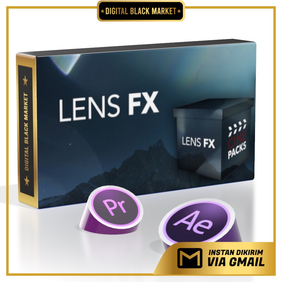 Jual CinePacks Lens FX 1 - for capcut filmora kinemaster vn davinci ...