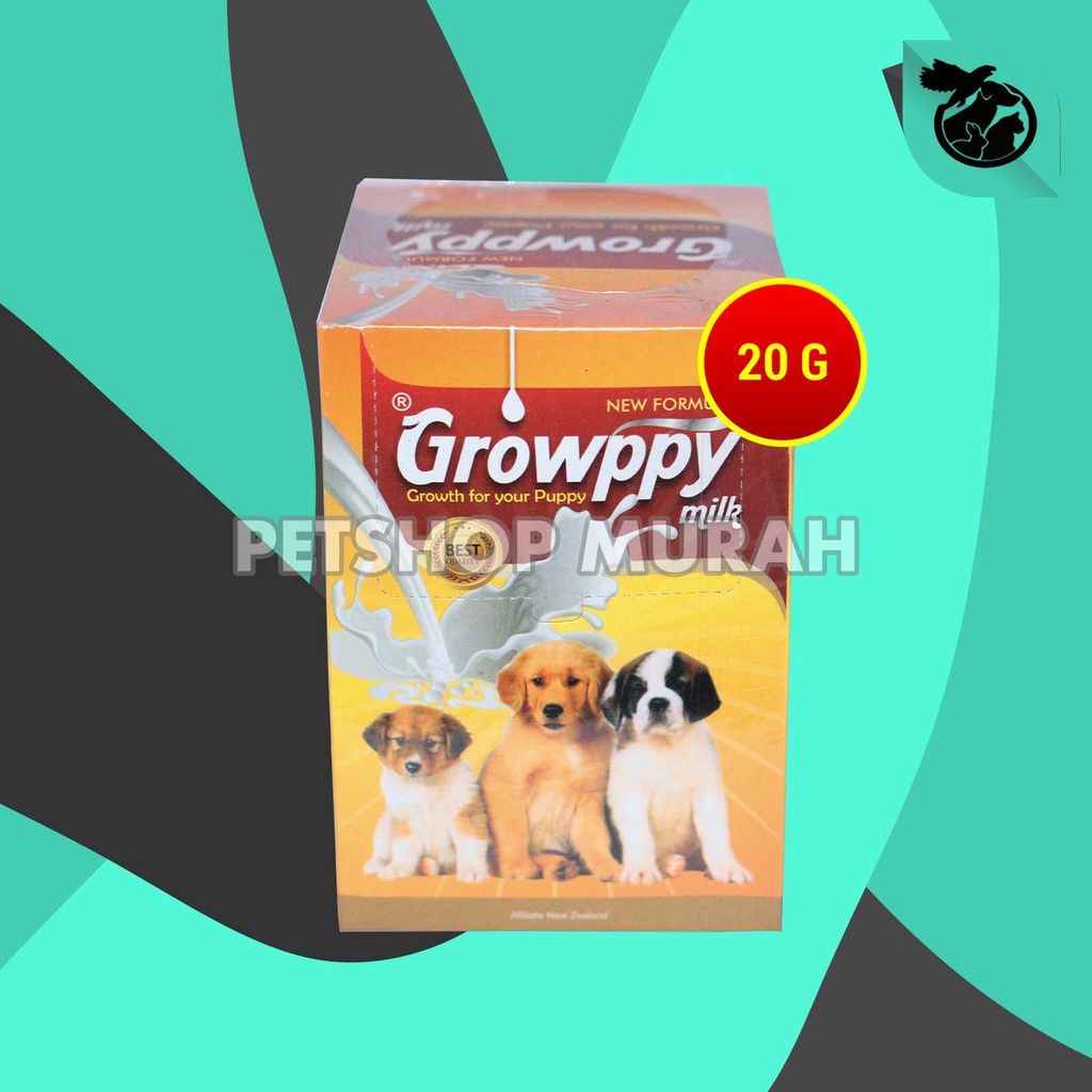 Jual Susu Anak Anjing Growppy 20 Gram Sachet Growpy Junior Puppy Milk 20gr | Shopee Indonesia