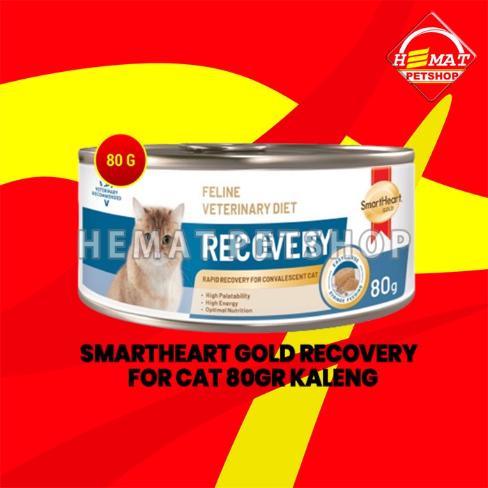 Jual SmartHeart Gold Recovery Cat Food Kaleng 80 Gram | Shopee Indonesia