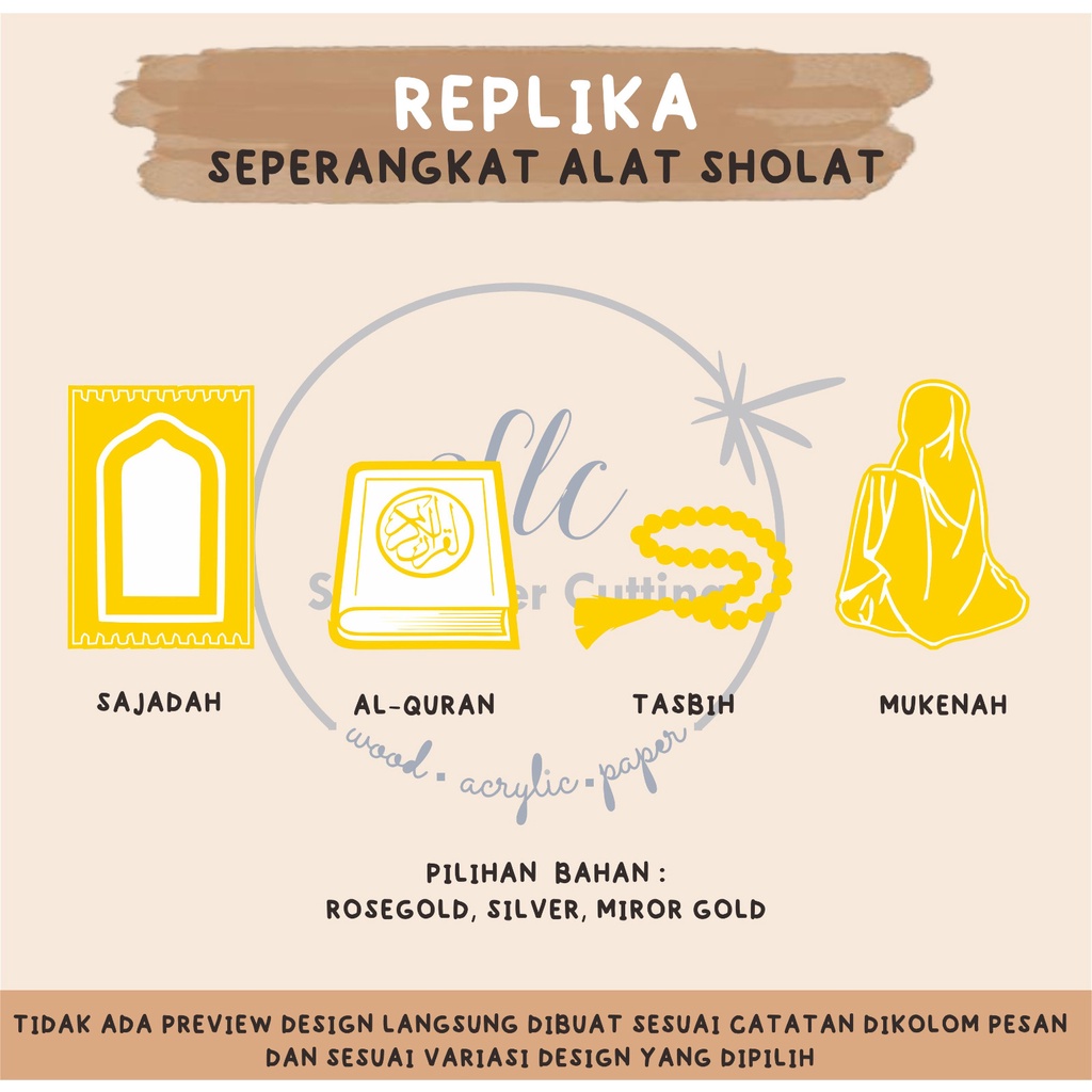 Jual Set Replika Seperangkat Alat Sholat | Shopee Indonesia