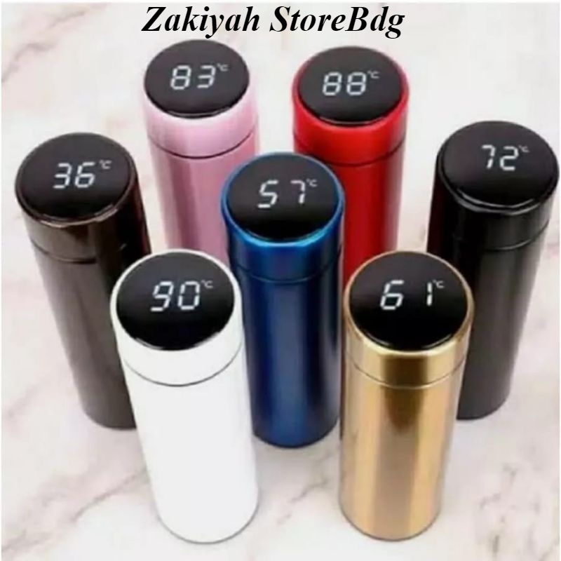 Jual Termos Temperatur Display LED Smart Cup / Termos Air Led Ukuran ...