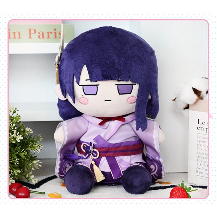 Jual Plush Doll Genshin Raiden Shogun v1 | Shopee Indonesia