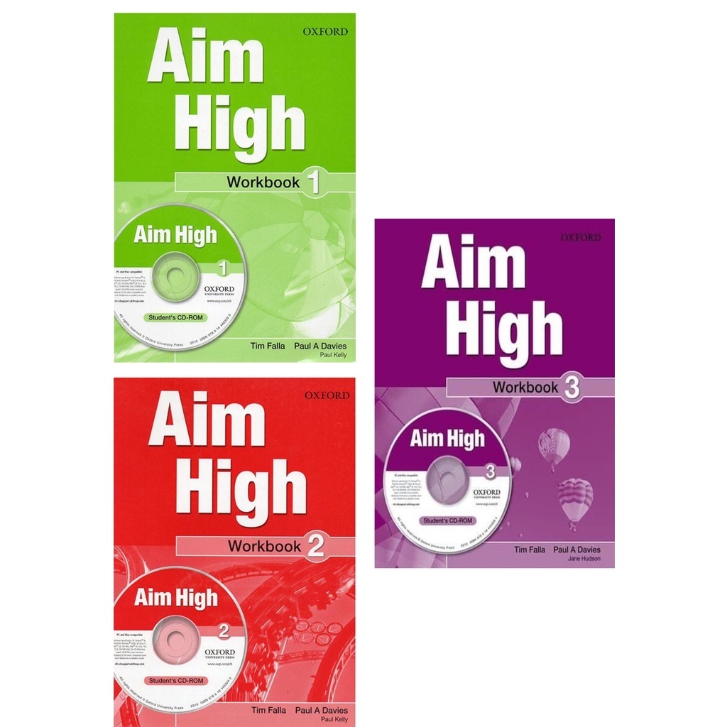 Jual Aim High Workbook 1 2 3 / Black & White | Shopee Indonesia