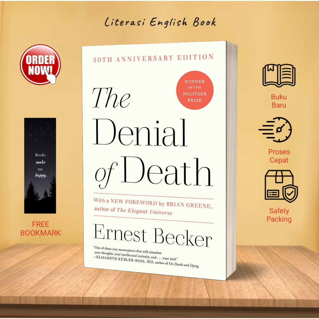 Jual The Denial of Death By Ernest Becker (English Version) | Shopee ...