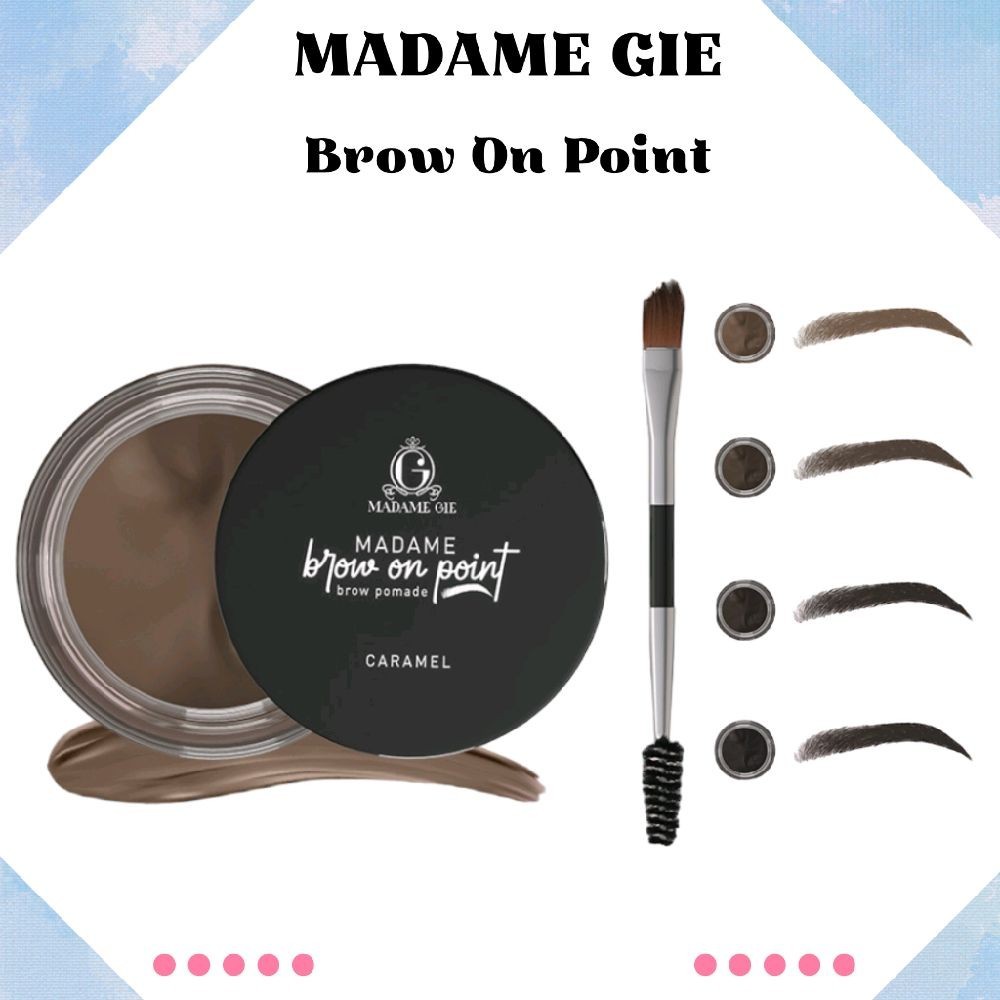 Jual Madame Gie Brow On Point Pomade Alis Mata Tahan Air dan Keringat ...