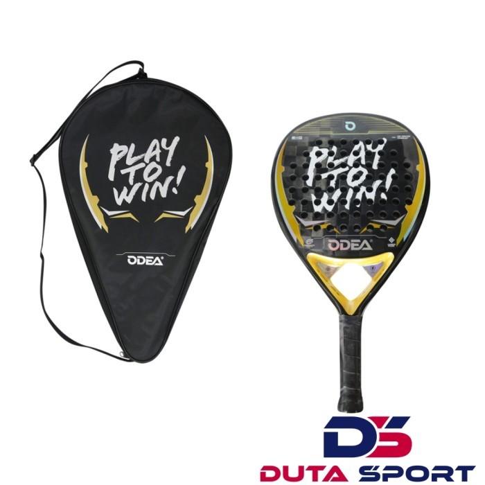 Jual Raket Padel Tas Racket Padelball Carbon ODEA Play To Win 18K ...