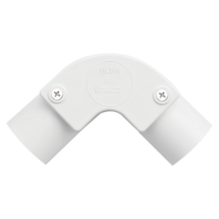 Jual TJ Elbow Pipa PVC 20mm BOSS B244/20WE White | Shopee Indonesia