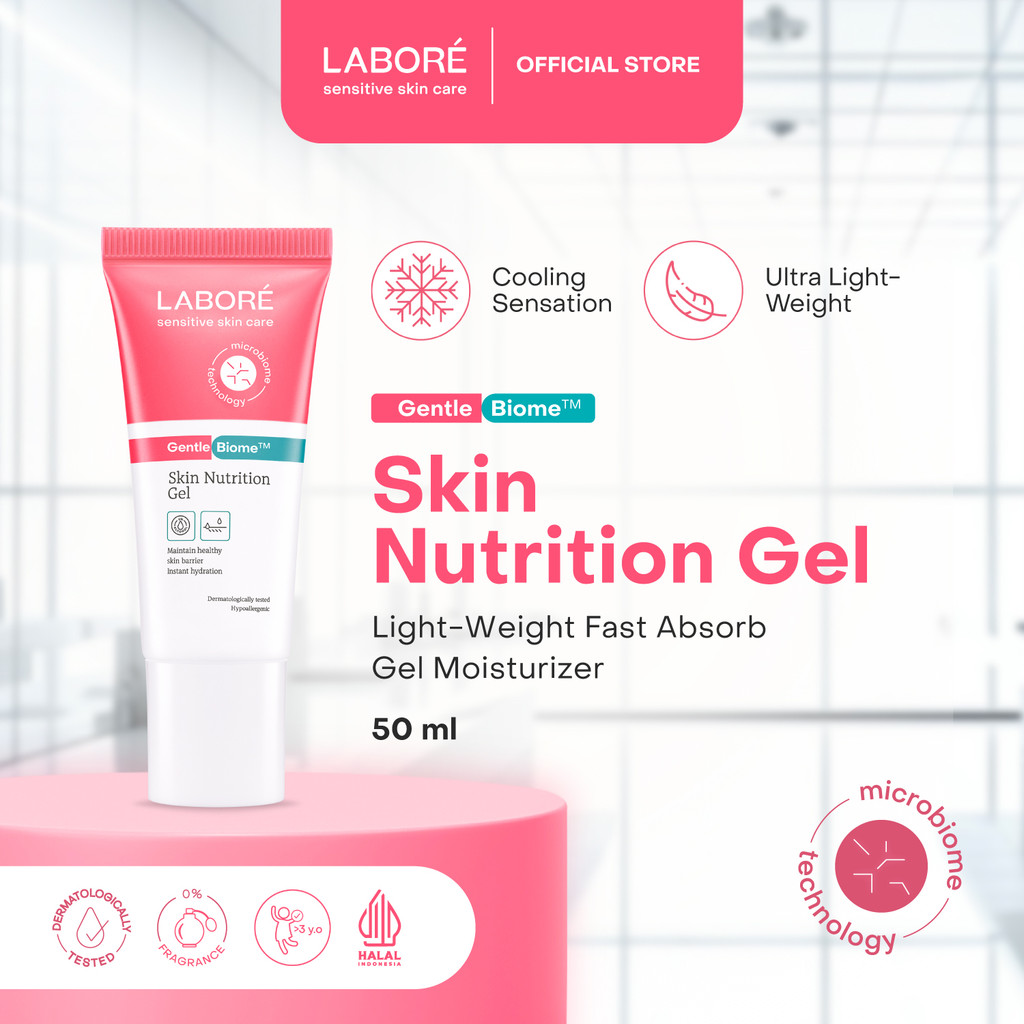 Jual LABORÉ Sensitive Skin Care GentleBiome Skin Nutrition Gel 50ml ...