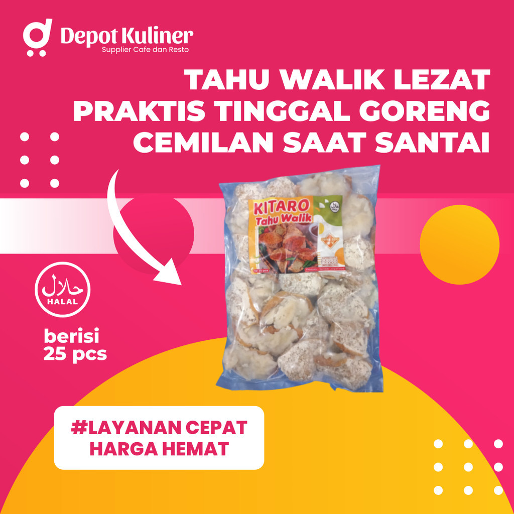 Jual Kitaro Tahu Balik Tahu Walik isi 25 Pcs | Shopee Indonesia