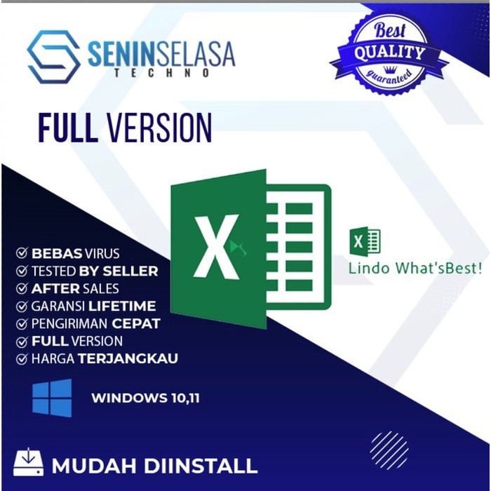 Jual Plugin Excel: Lindo What'sBest! 18 [WIN] | Shopee Indonesia