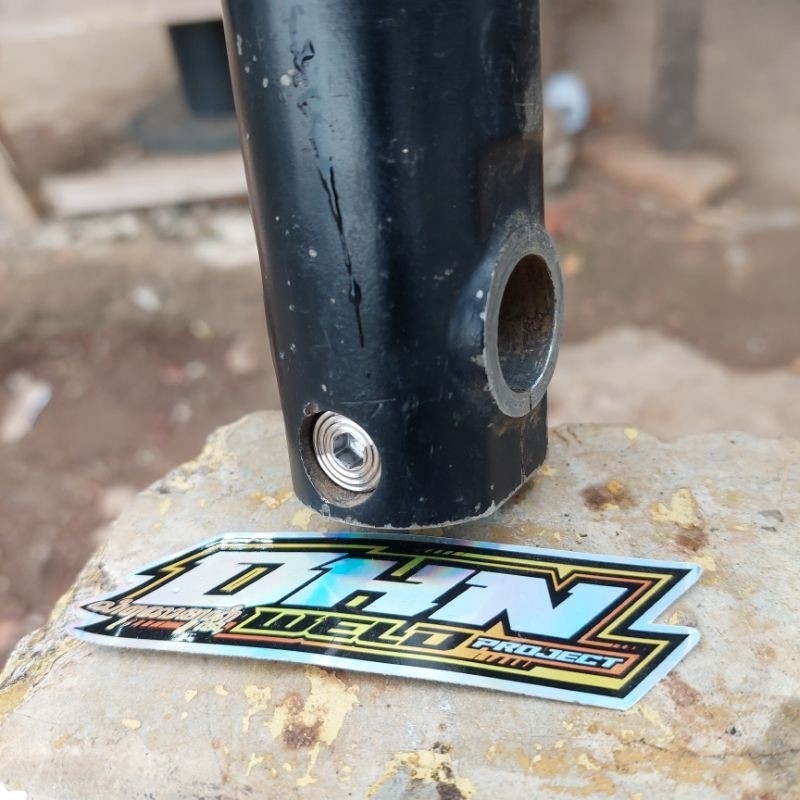 Jual baut stainless slim bottom ninja rr bubut pengancing as | Shopee ...