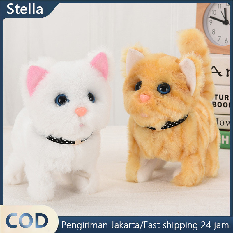 Jual Mainan Boneka Kucing Bergerak Kucing mainan anak-anak Mainan Mewah ...