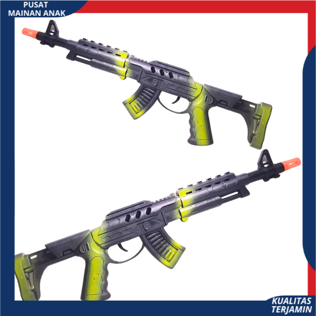 Jual Mainan Pistol Pistolan / Tembakan Anak Bunyi Kretek Kretek Motif ...