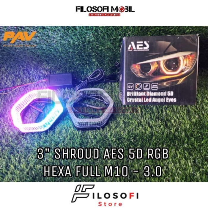 Jual SATU SET SHROUD 3" AES 5D,RGB HEXA FULL M10-3.0 - FM | Shopee ...