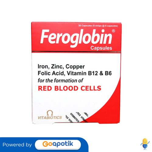 Jual Feroglobin Box 30 Kapsul | Shopee Indonesia