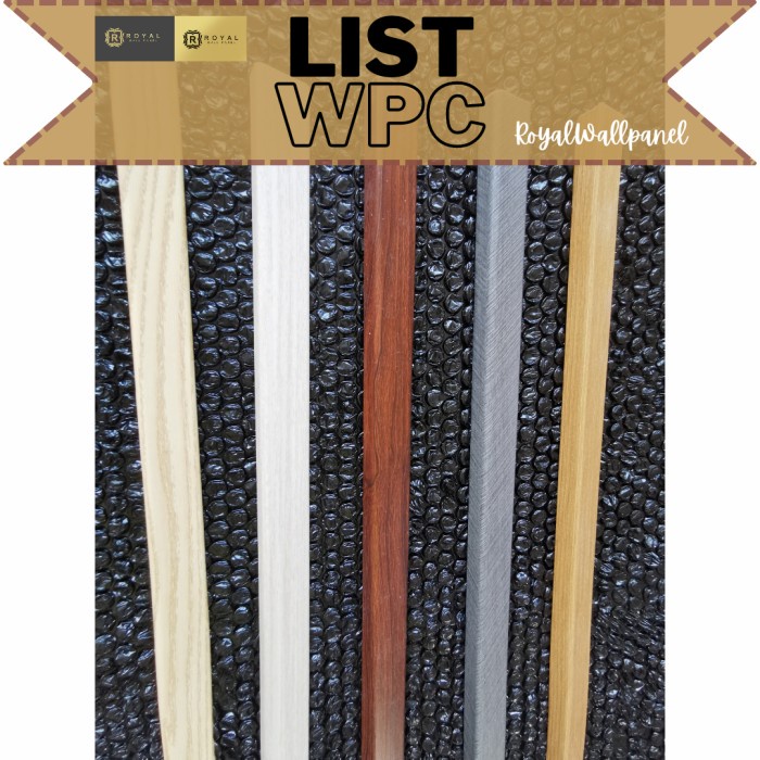 Jual List L SIKU WPC CORNER WOOD PANEL ROYAL | Shopee Indonesia