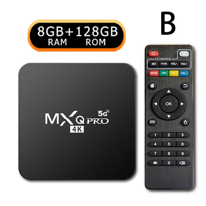 Jual android tv box 4gb 64gb 4k stb mxq pro ultra hd original 5g 8gb ...