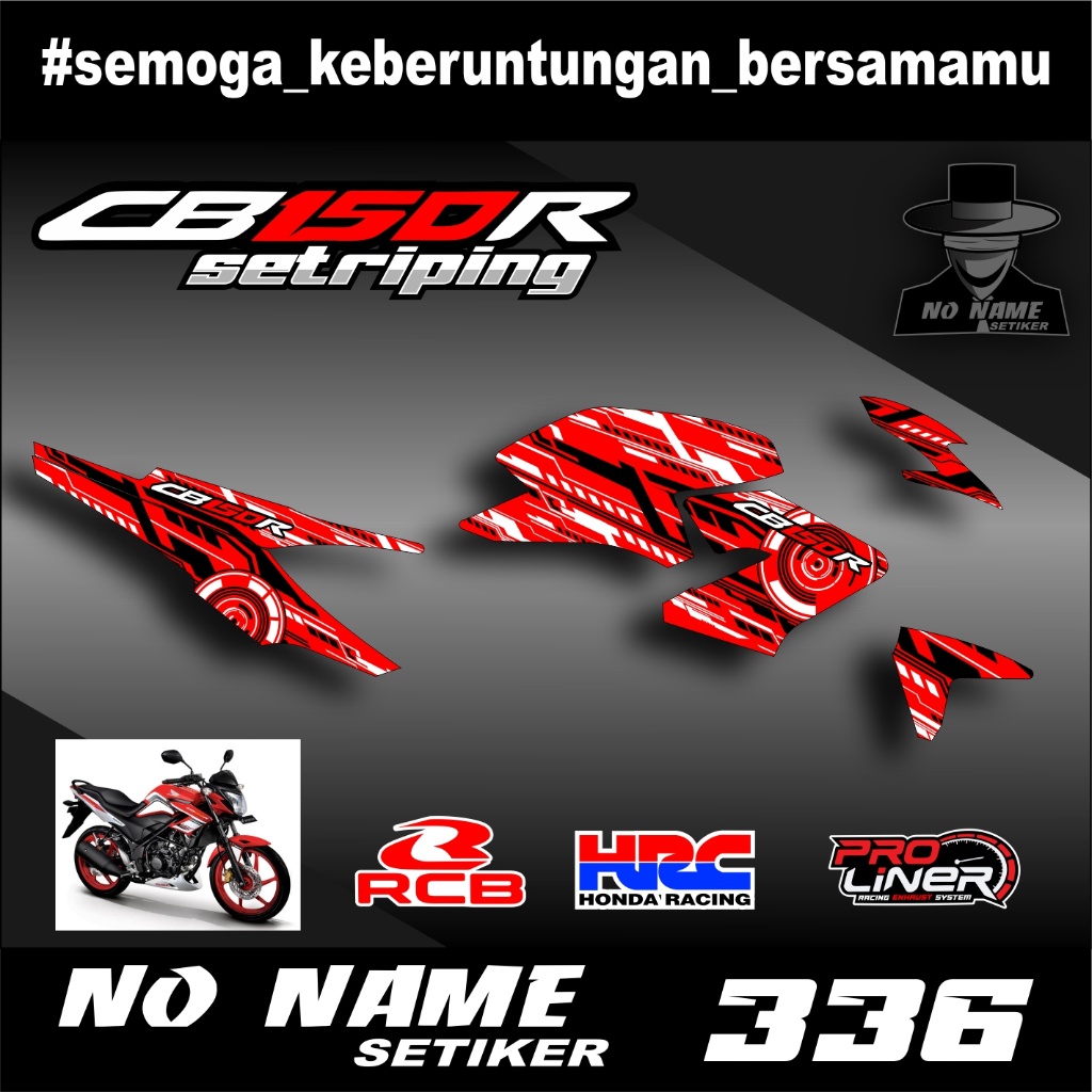 Jual STRIPING CB150R Old CB 150 R Old (336) Cb150rOld Stiker setiker ...