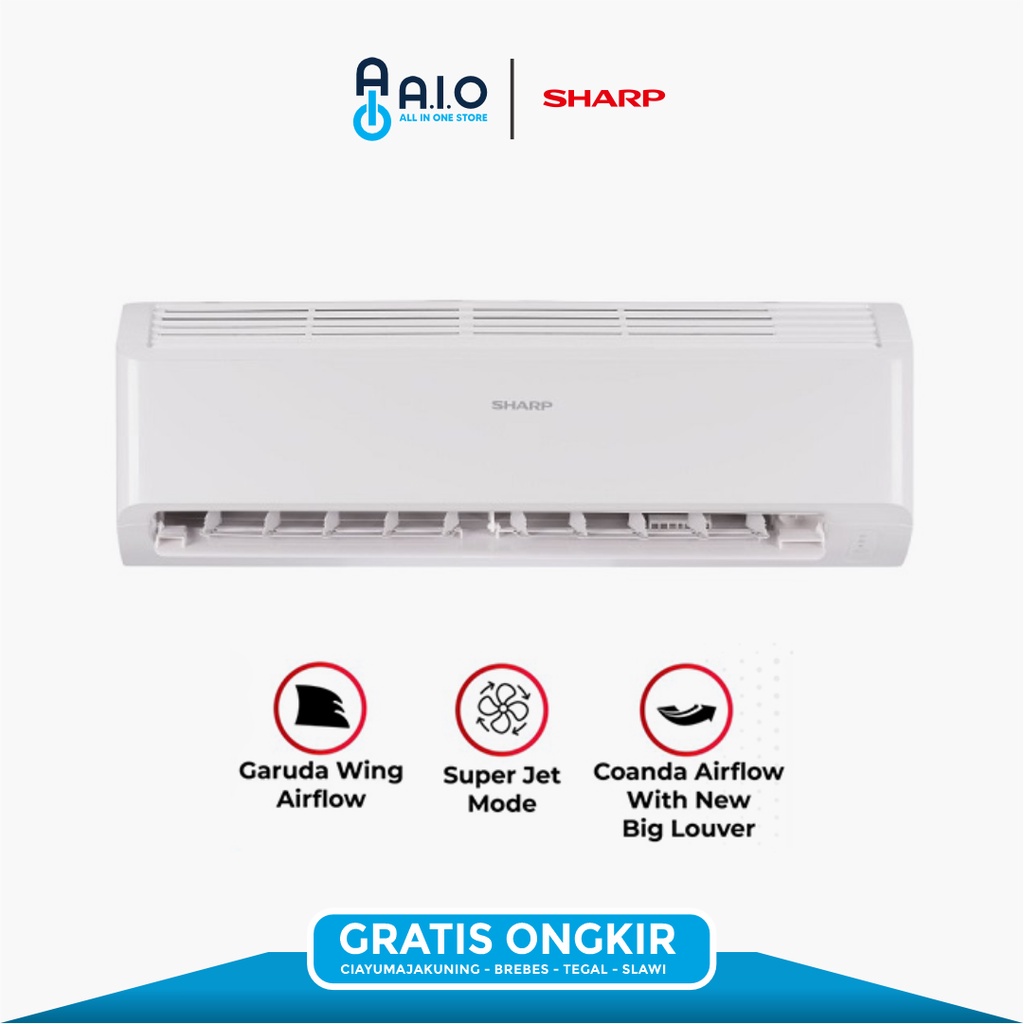 Jual SHARP - AC STANDAR 1 PK - AH A9BEY | Shopee Indonesia