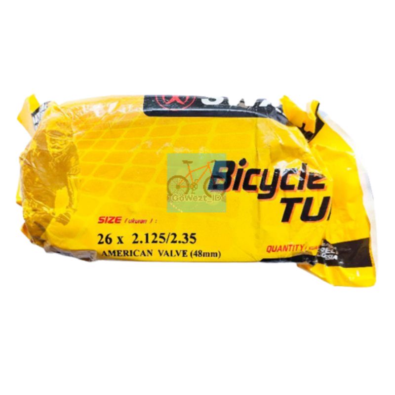 Jual Ban Dalam Sepeda Ukuran 26 x 2.125 / 2.35 Swallow Pentil Panjang AV 48 Mini MTB Gunung ...