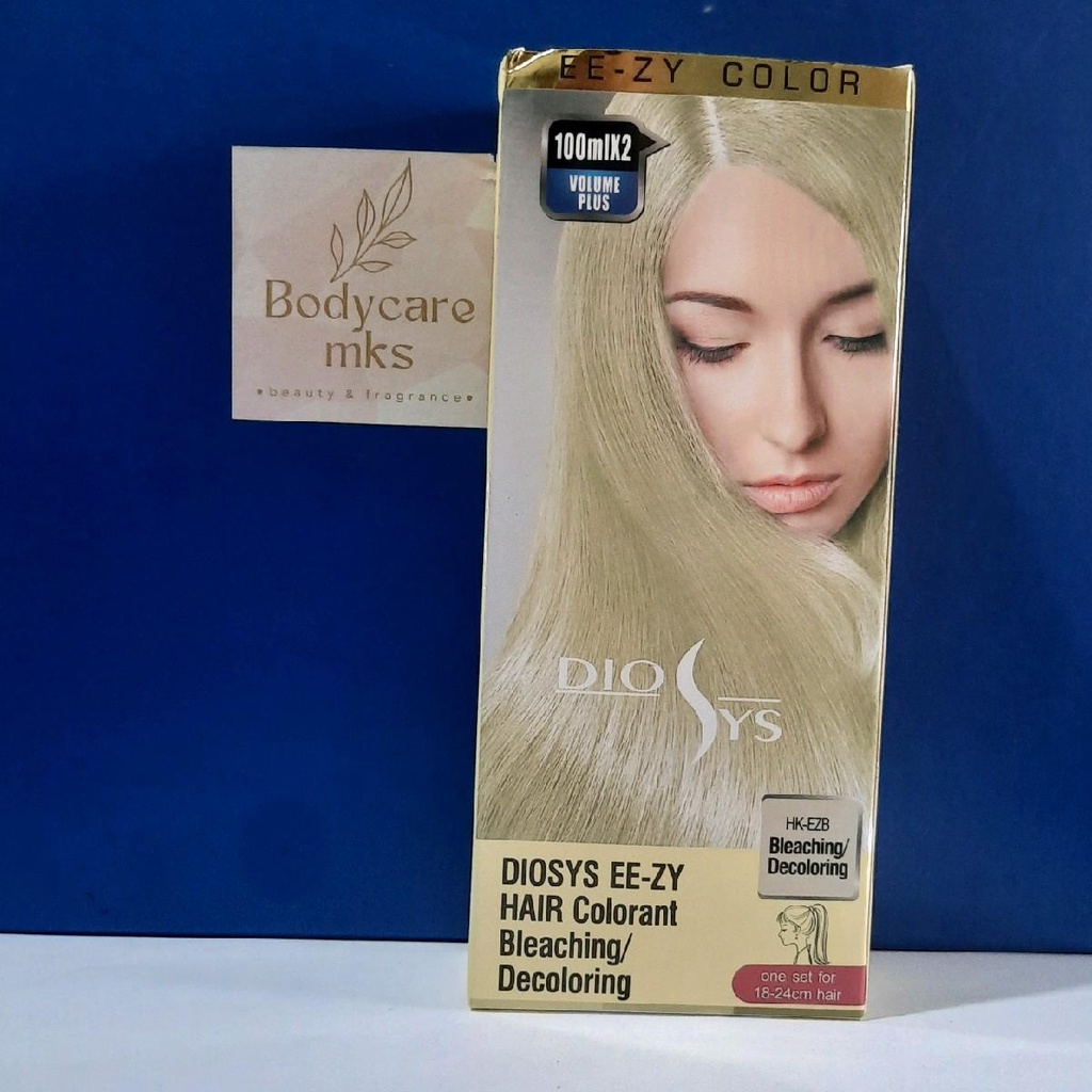 Jual Diosys Hair Color/Cat Rambut Bleaching/Decoloring-100ml | Shopee ...