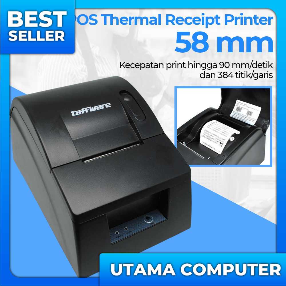 Jual Printer Struk Nota Kasir Thermal USB POS Receipt Printer 58mm ...