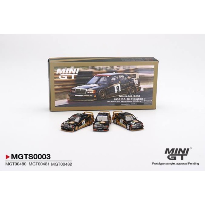 Jual Mini GT Mercedes Benz 190E Evo II 1991 Macau Guia Race Zung Fu 3pc ...