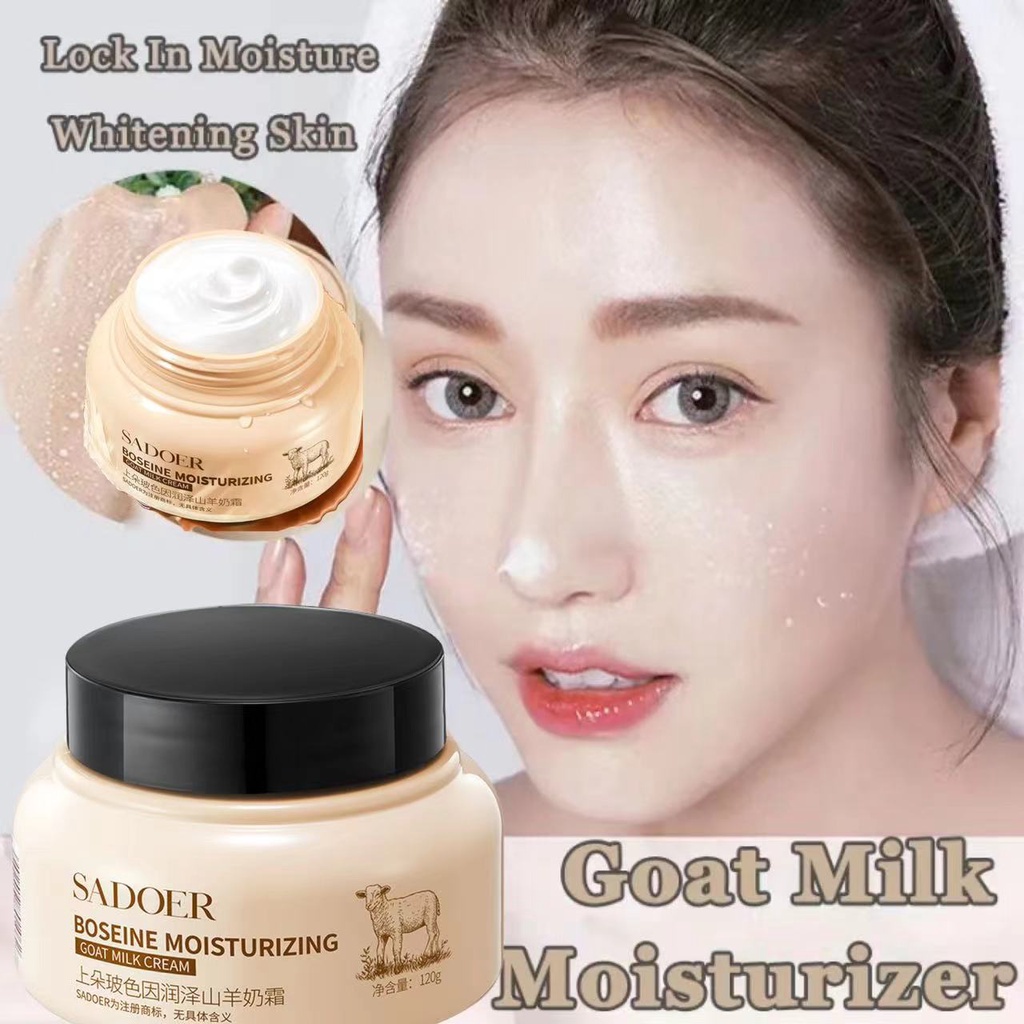 Jual SADOER Boseine Moisturizer Cream Goat Milk Anti-Aging and ...